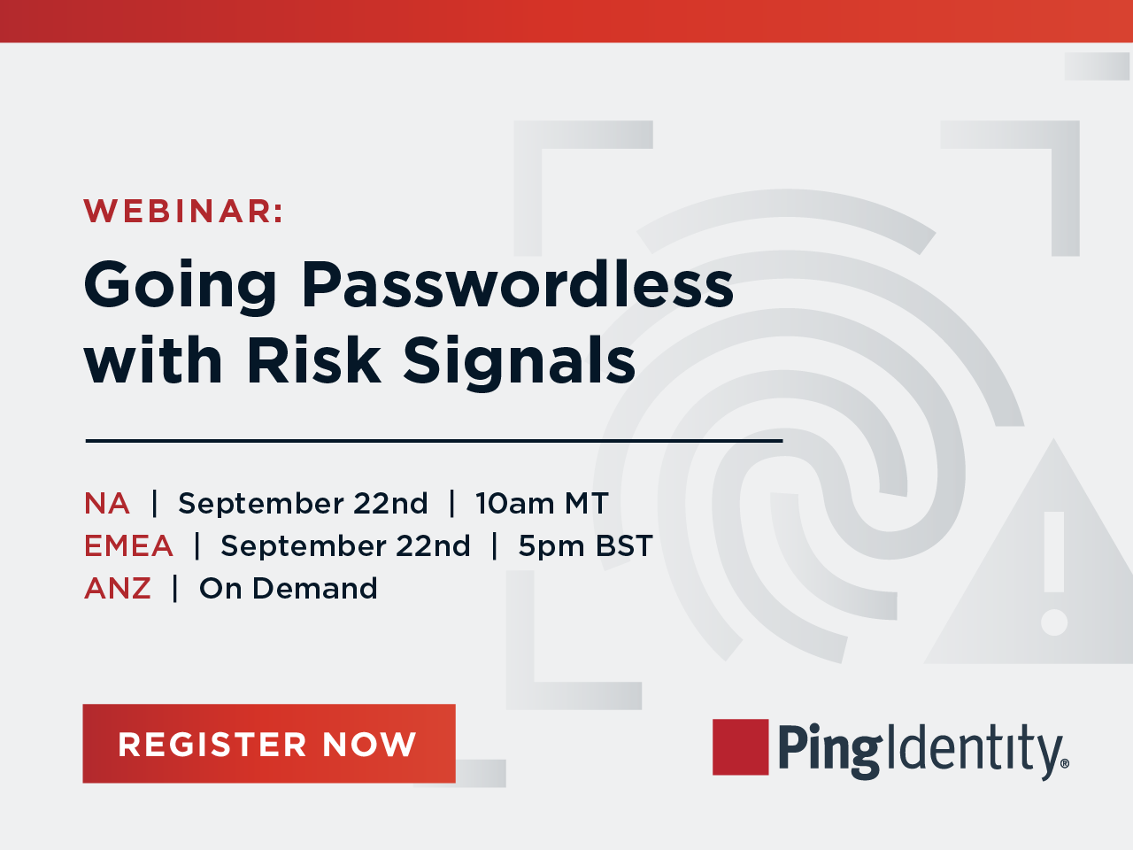 Going Passwordless with Risk Signals